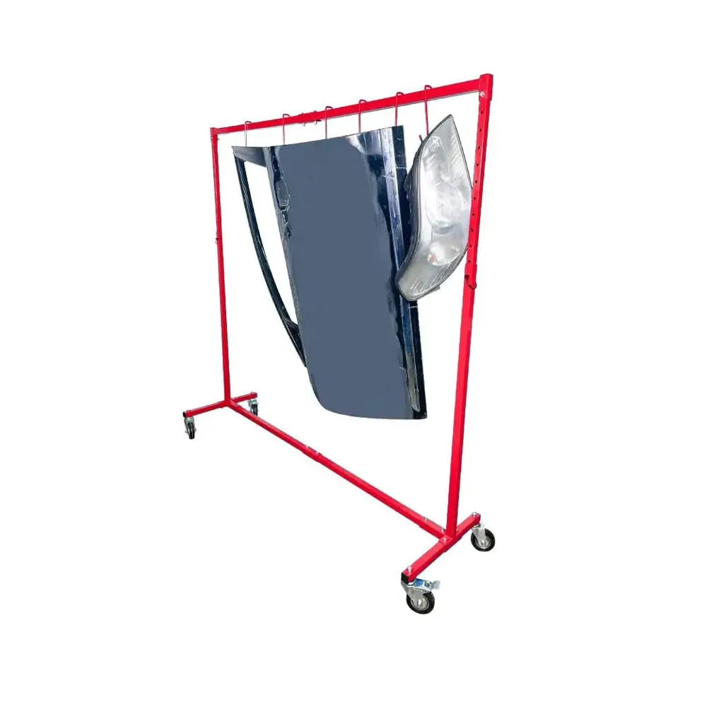 Adjustable Height Painting Hanger Rack, Automotive Paint St 6 Hooks ...
