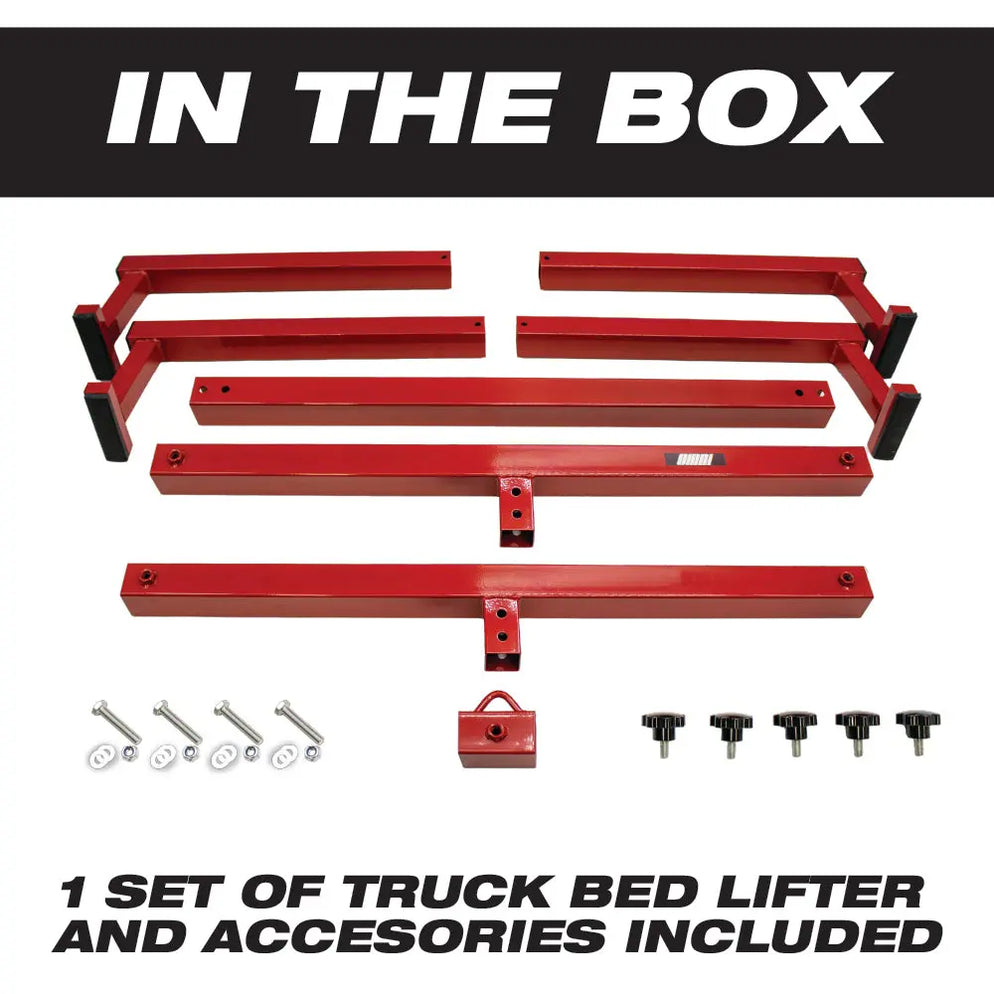 Adjustable Truck Bed Lifter Box Lift for Lift Pickup Beds - 585 lbs ...