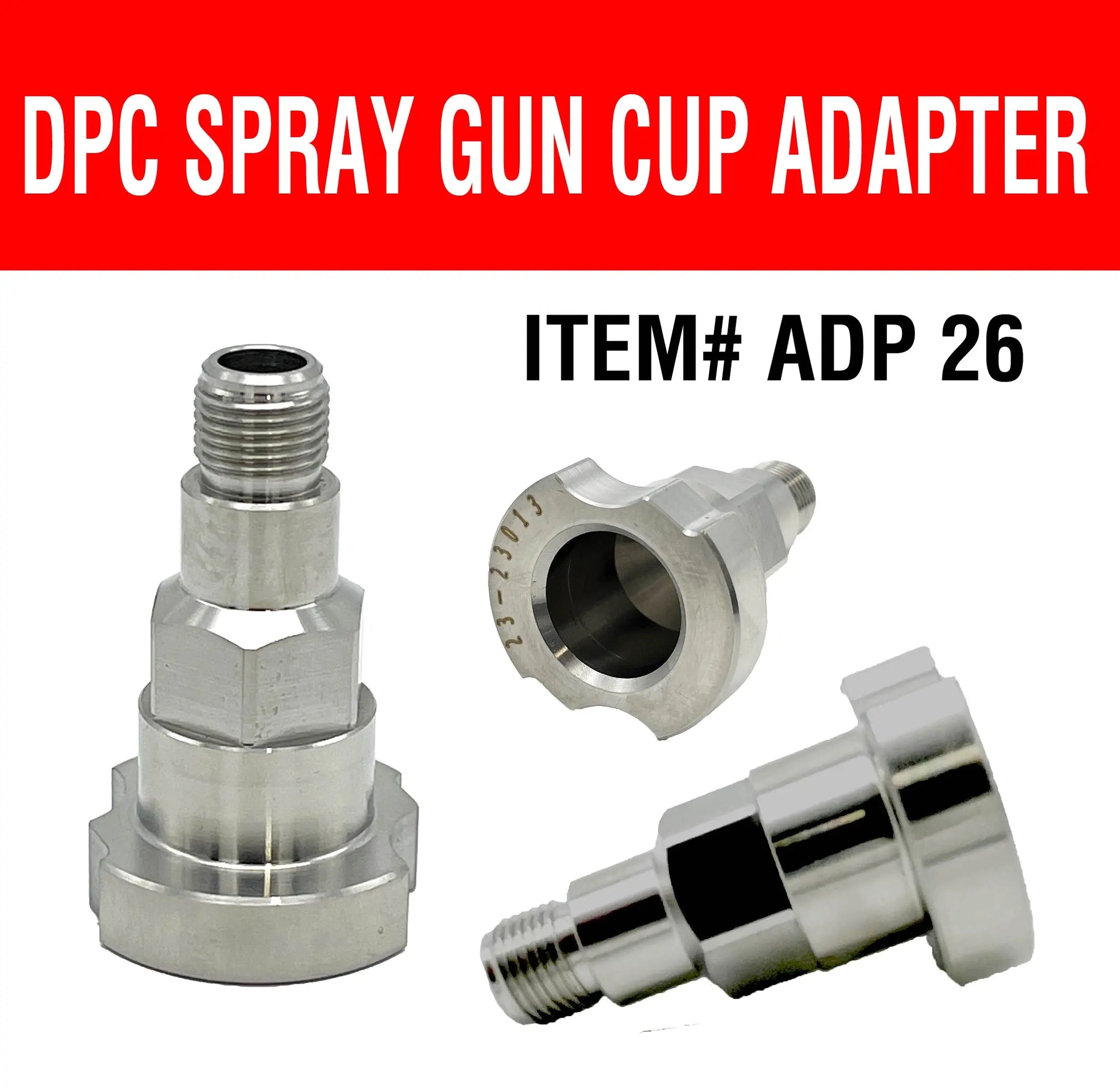 Spray Gun Paint System Adapter (26) 16118 (Aftermarket) Compatible ...